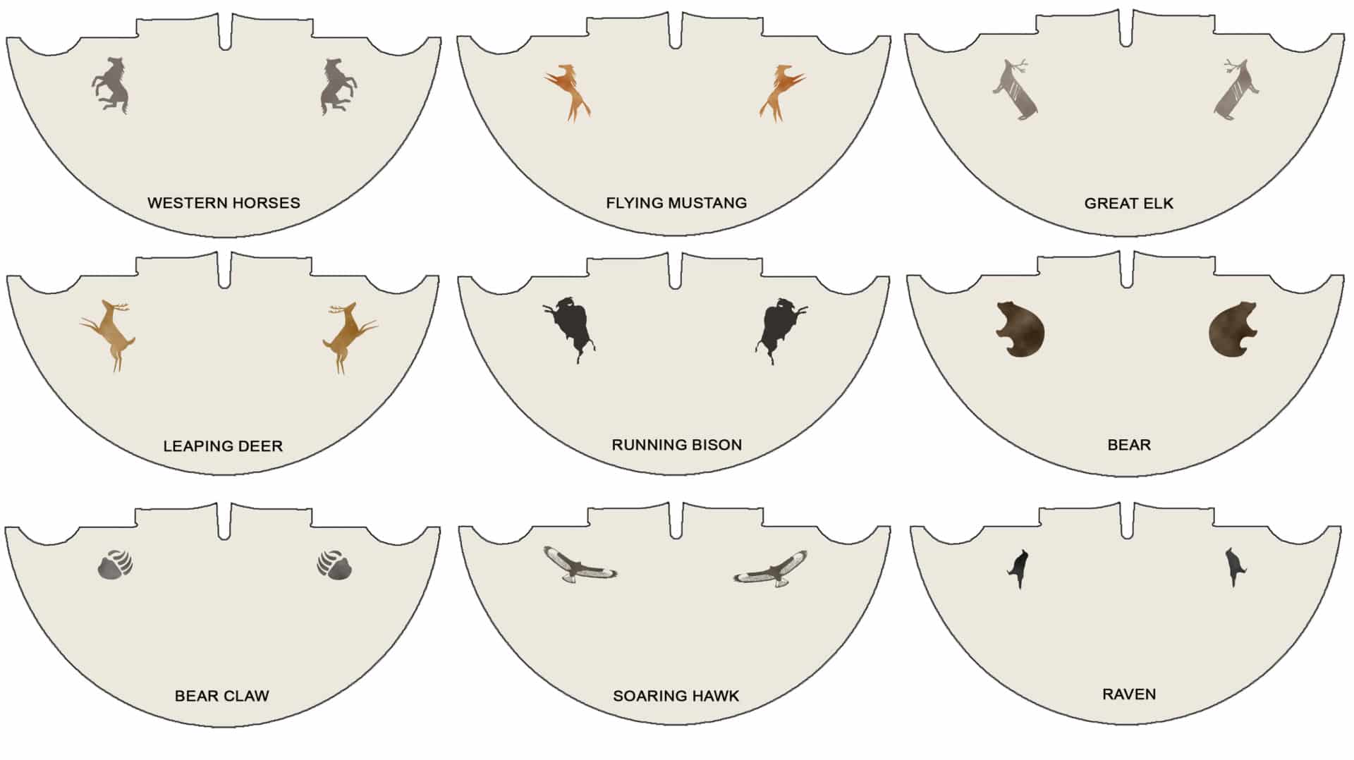 Custom Tipi Painting - Secret Creek